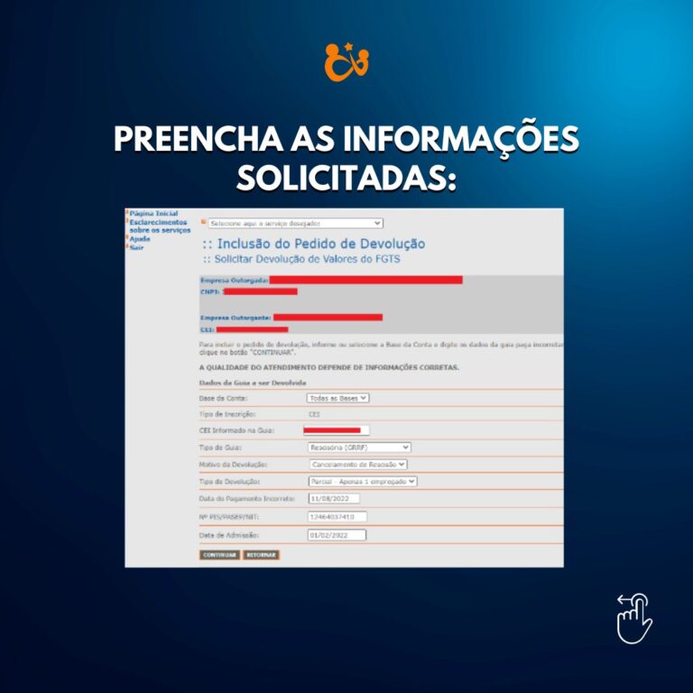 Confira passo a passo para pedir restituição de FGTS rescisório em caso ... Confira passo a passo para pedir restituição de FGTS rescisório em caso ...